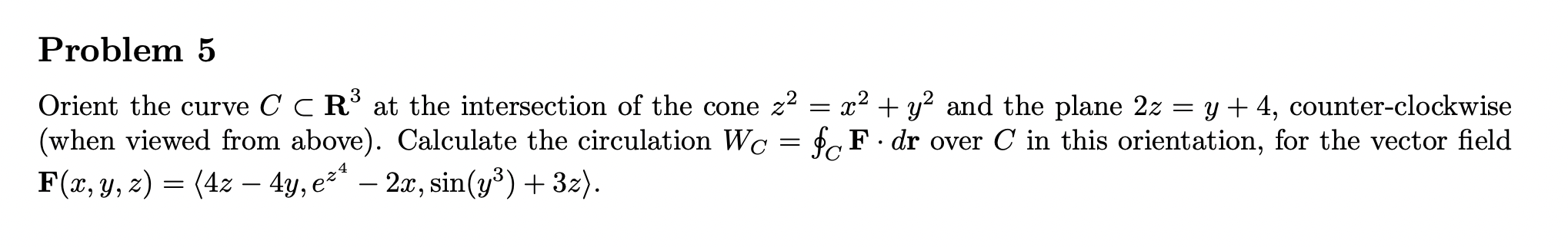 Solved Orient the curve C ⊂ ﻿R3 ﻿at the intersection of the | Chegg.com