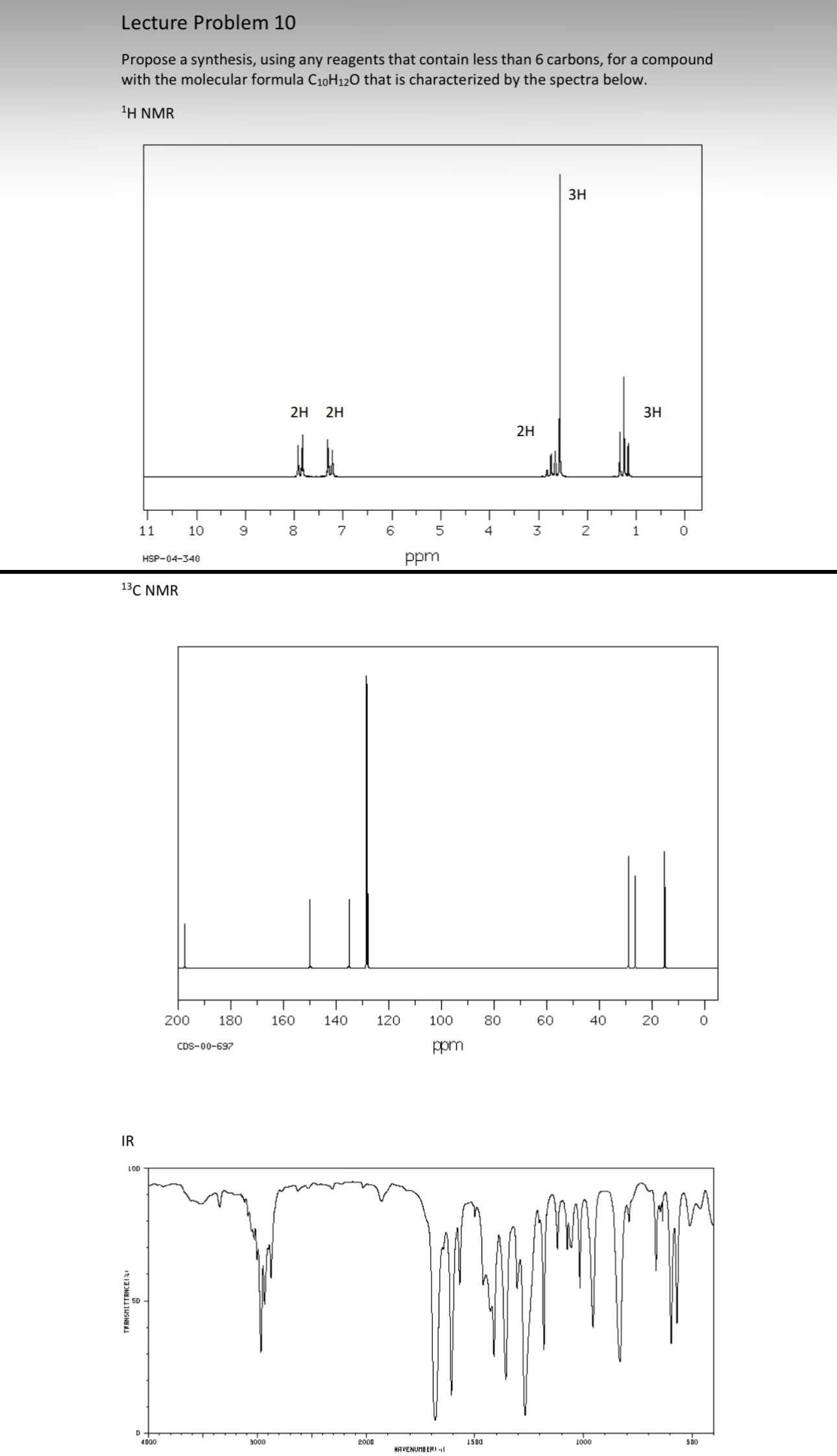Solved Lecture Problem 10Propose a synthesis, using any | Chegg.com
