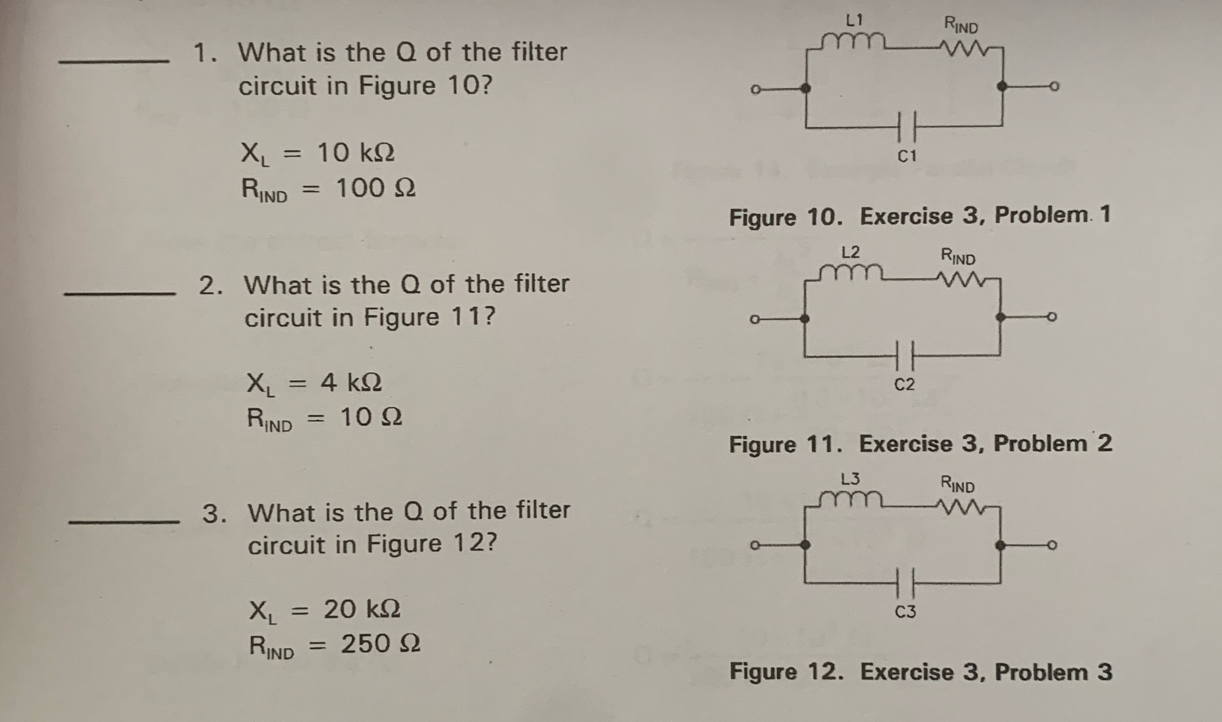 Solved What is the Q ﻿of the filter circuit in Figure | Chegg.com