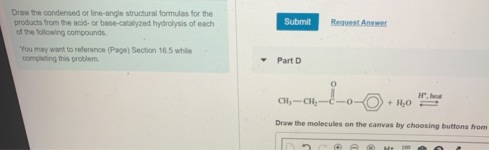 Solved Draw the condensed or line-angle structural formulas | Chegg.com
