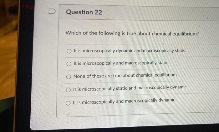 Solved Question 22 Which of the following is true about | Chegg.com