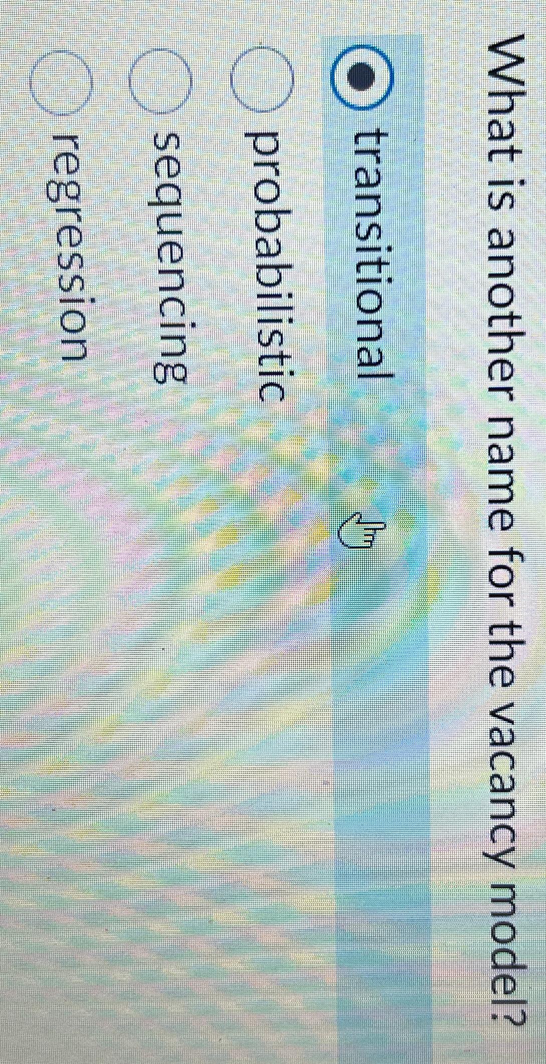 Solved What is another name for the vacancy | Chegg.com