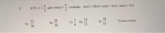 Solved 3. If 0 | Chegg.com