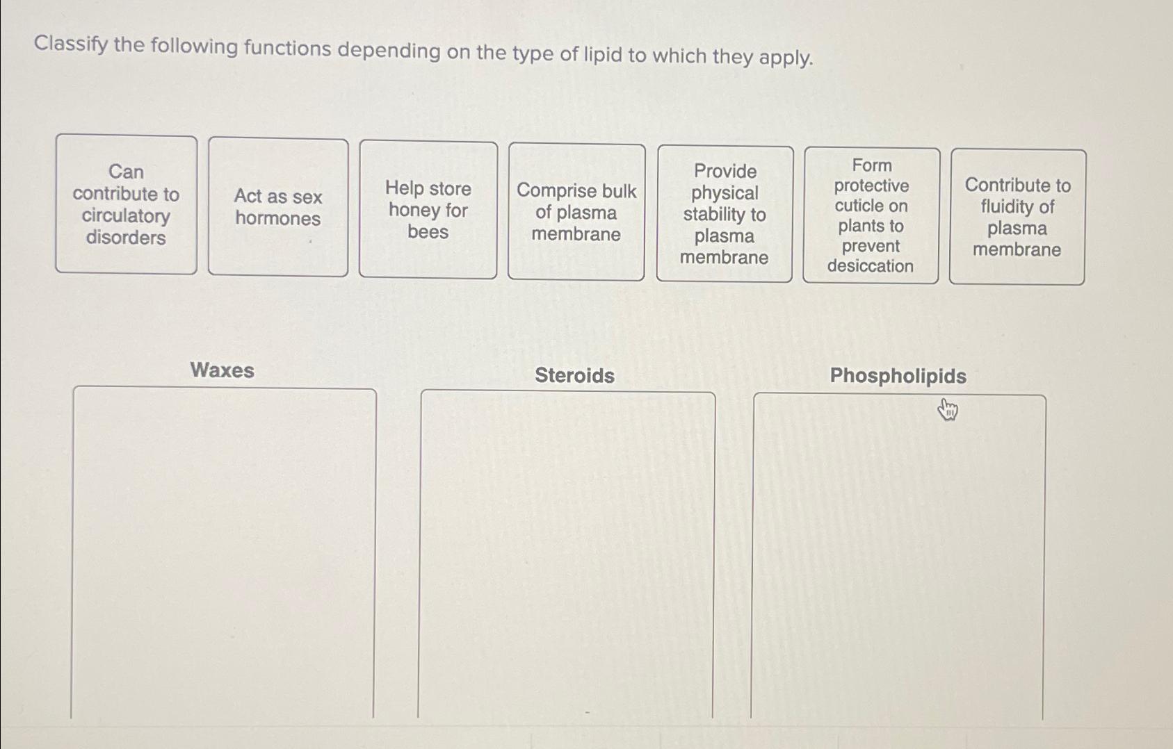 Solved Classify the following functions depending on the | Chegg.com