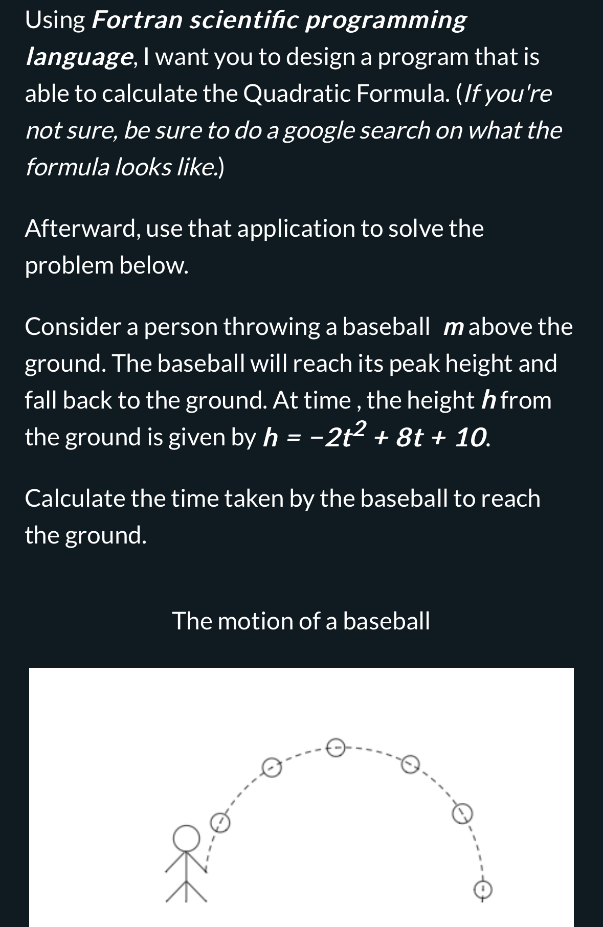 Solved Using Fortran scientific programming language, I want | Chegg.com