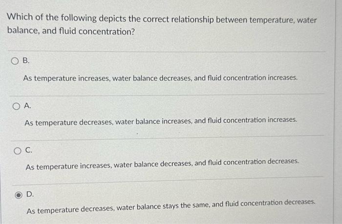 Solved Which of the following depicts the correct | Chegg.com