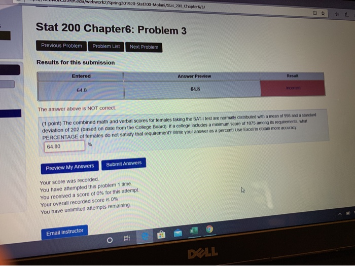 Solved du webwork Spring 201920-ta 200 Mclansat 239 | Chegg.com