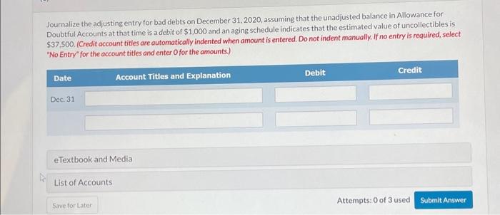 Solved Journalize the following selected events and | Chegg.com