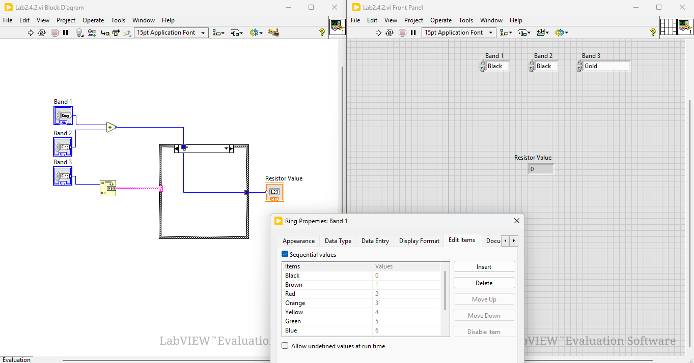 Solved Hey, I have created a LabVIEW program that represents | Chegg.com
