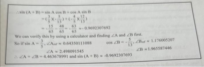 Solved solve the question like the examples shown in the | Chegg.com
