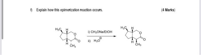 Solved Explain how this epimerization reaction occurs. (4 | Chegg.com