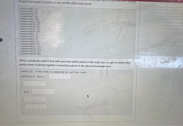Solved Imagine that the following knowledge base describes a | Chegg.com