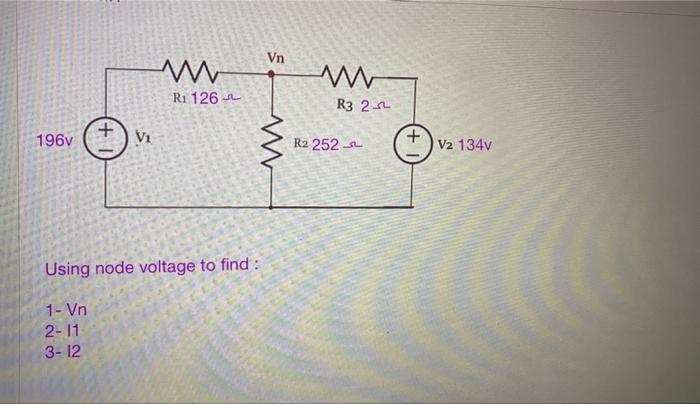 Solved Using node voltage to find: | Chegg.com Solved Using node voltage to find: | Chegg.com
