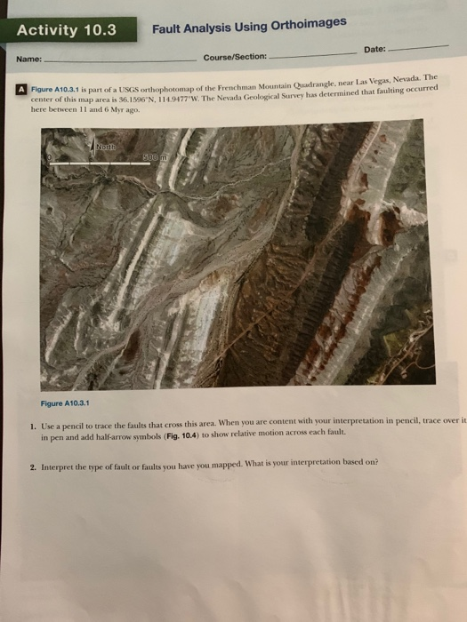 Solved Name: Date: Course/Section: A The princines The | Chegg.com