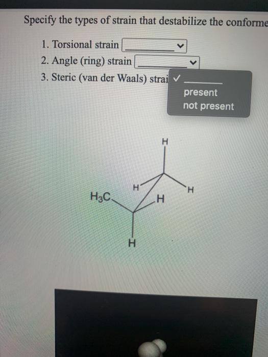 Solved Specify the types of strain that destabilize the | Chegg.com