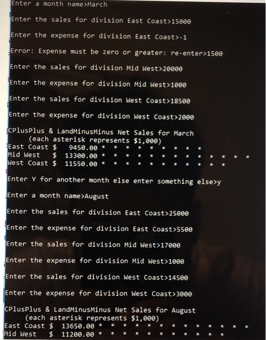 Solved The CPlusPlus & Land MinusMinus company needs you to | Chegg.com