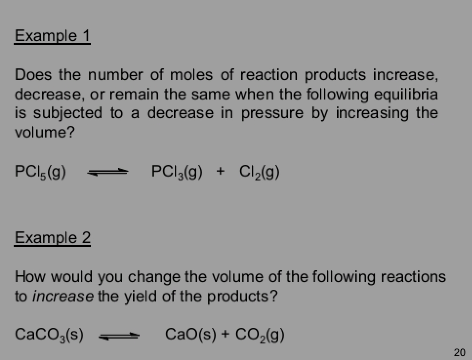 Solved Example 1Does the number of moles of reaction | Chegg.com