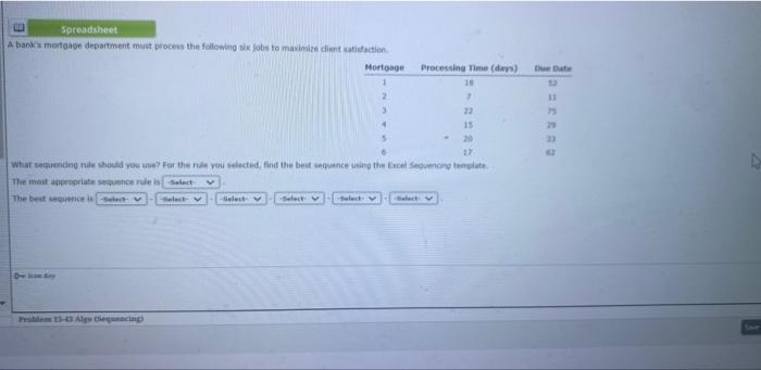Solved The incht aqpopriate sequence rule is The best | Chegg.com