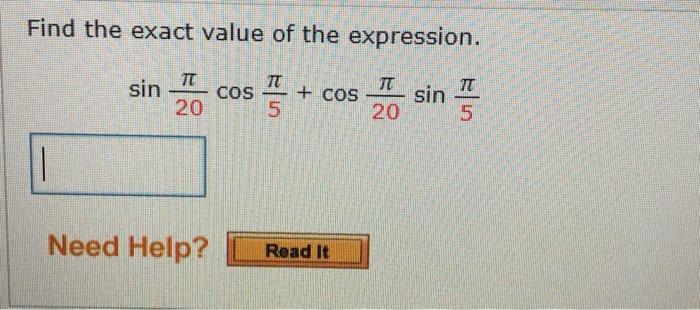 Solved Write the expression as the sine, cosine, or tangent | Chegg.com