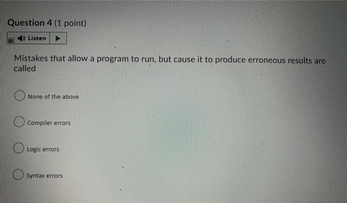 Solved Ram Question 8 1 Point Saved Listen The 