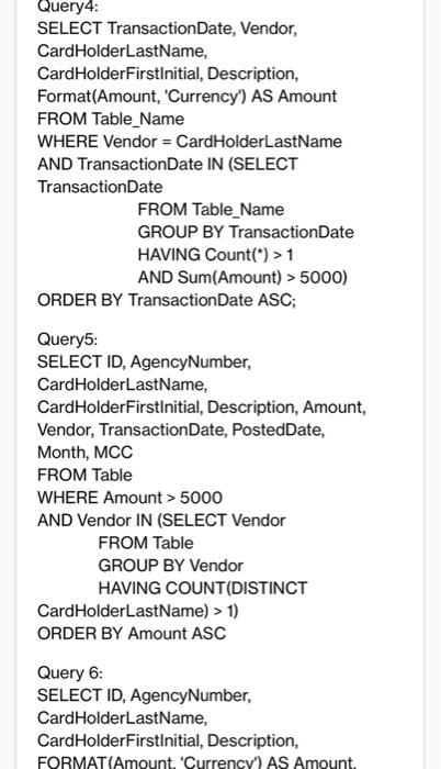 Solved how do i enter these queries into ms access query | Chegg.com