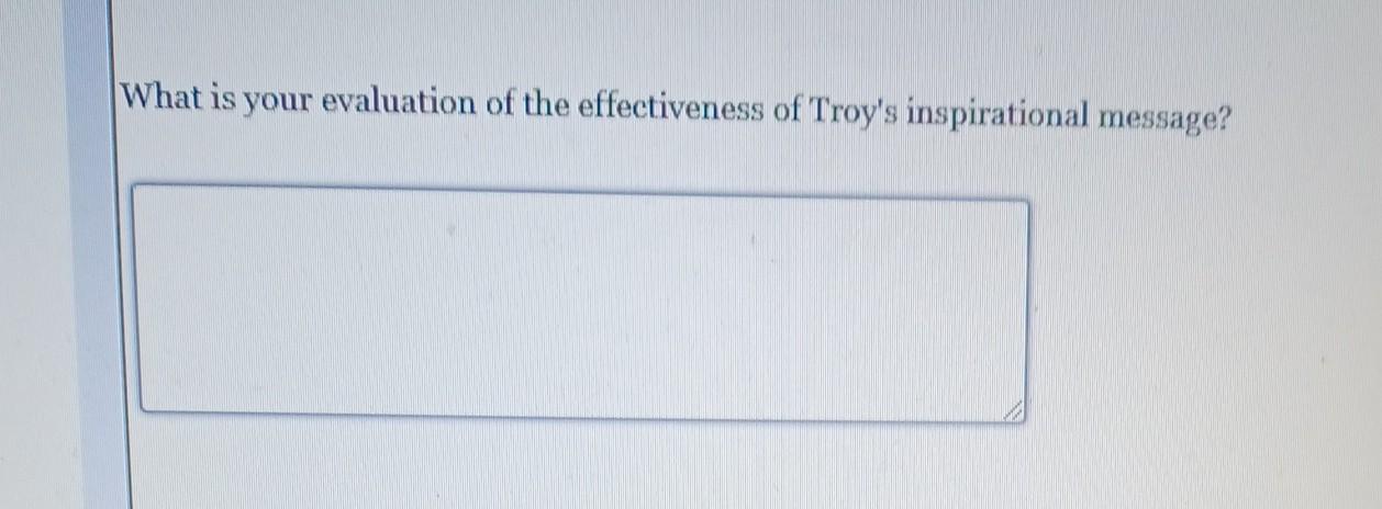 Solved What is your evaluation of the effectiveness of | Chegg.com