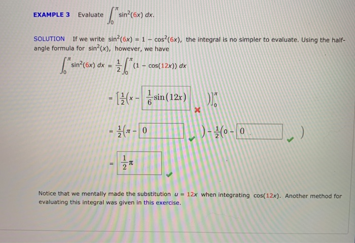 Solved EXAMPLE 2 Find sin$(7x) cos”7x) dx. SOLUTION We could | Chegg.com