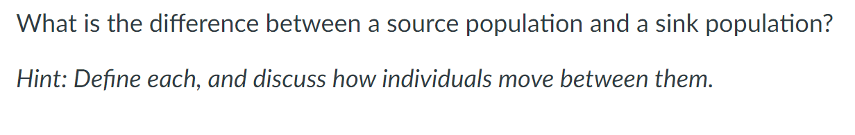 Solved What is the difference between a source population | Chegg.com