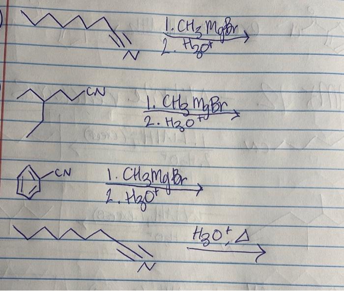 Solved Please explain mechanism so I can understand how to | Chegg.com