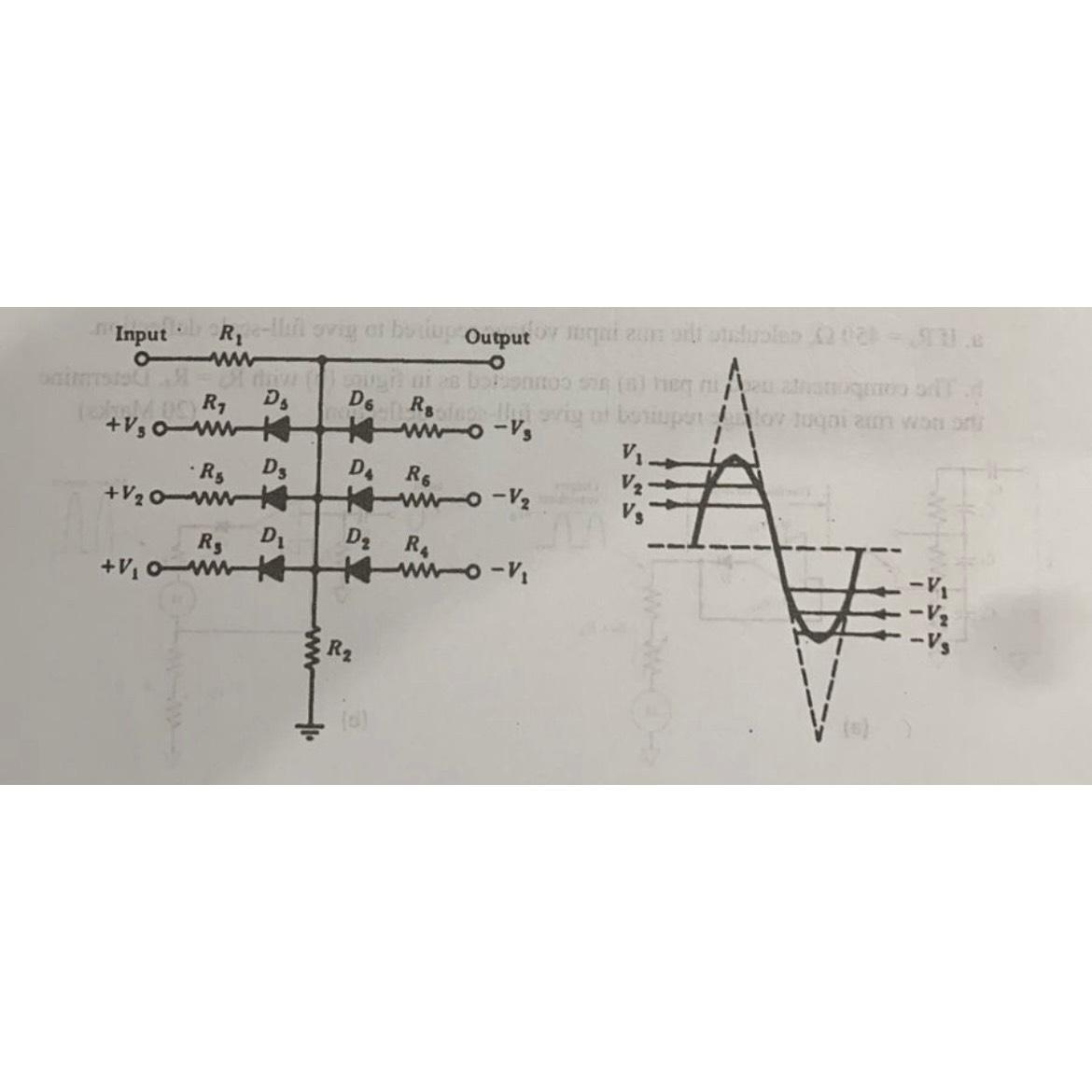 Solved 6. ﻿Calculate the value of Vi, ﻿V2 ﻿and V3 ﻿of the | Chegg.com