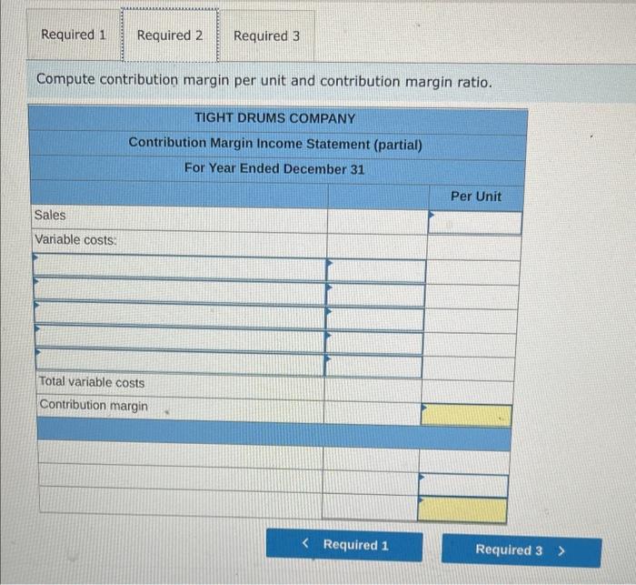 Solved Problem 18-2A (Static) Contribution margin income | Chegg.com