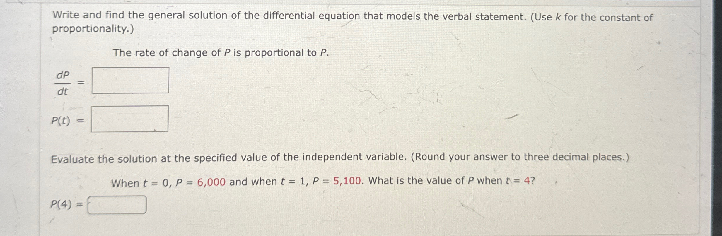 Solved Write and find the general solution of the | Chegg.com