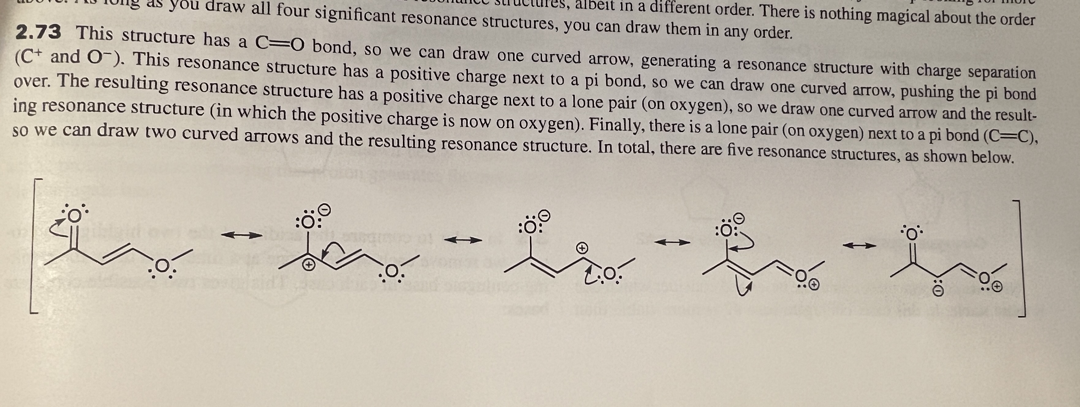 Solved Are the four following resonance structures EQUALLY | Chegg.com