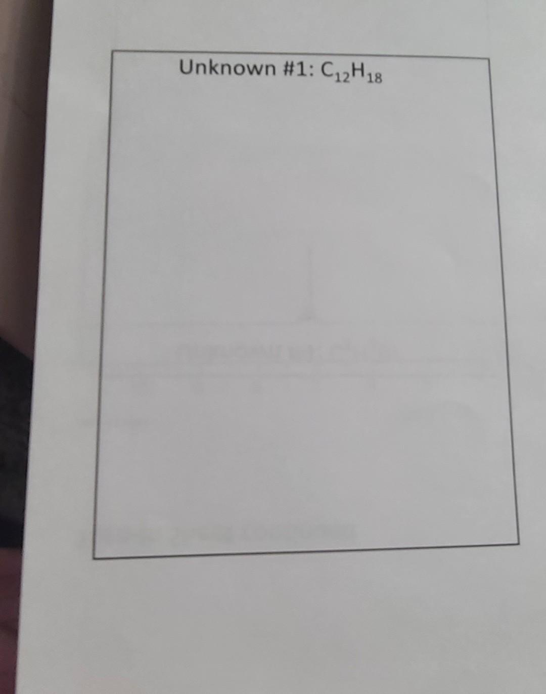 Solved Determine the identify of each unknown structure by | Chegg.com
