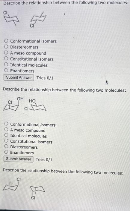 Solved Describe the relationship between the following two | Chegg.com