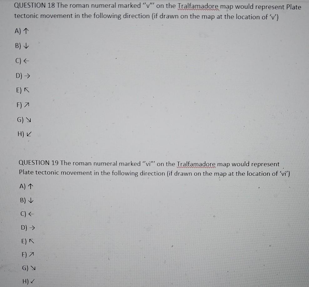 Solved QUESTION 16 The roman numeral marked "iii"' on the | Chegg.com