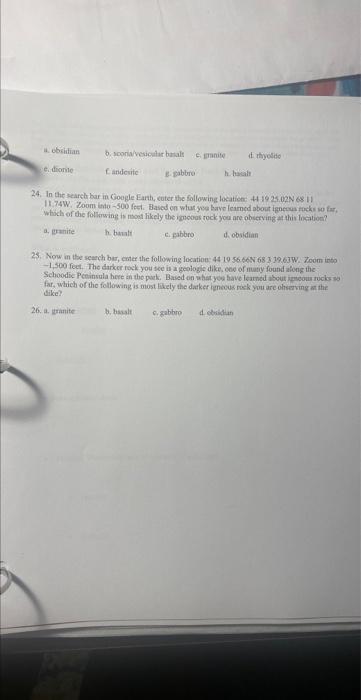 Solved 1. Sample A has what mafic color index (MCD)? a. | Chegg.com