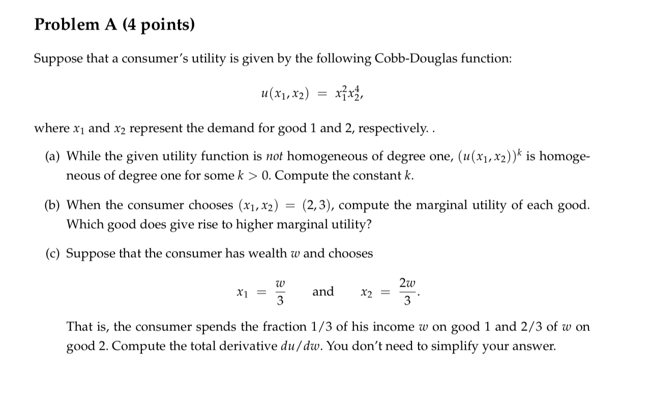 Solved Problem 11Problem A (4 ﻿points)Suppose that a | Chegg.com