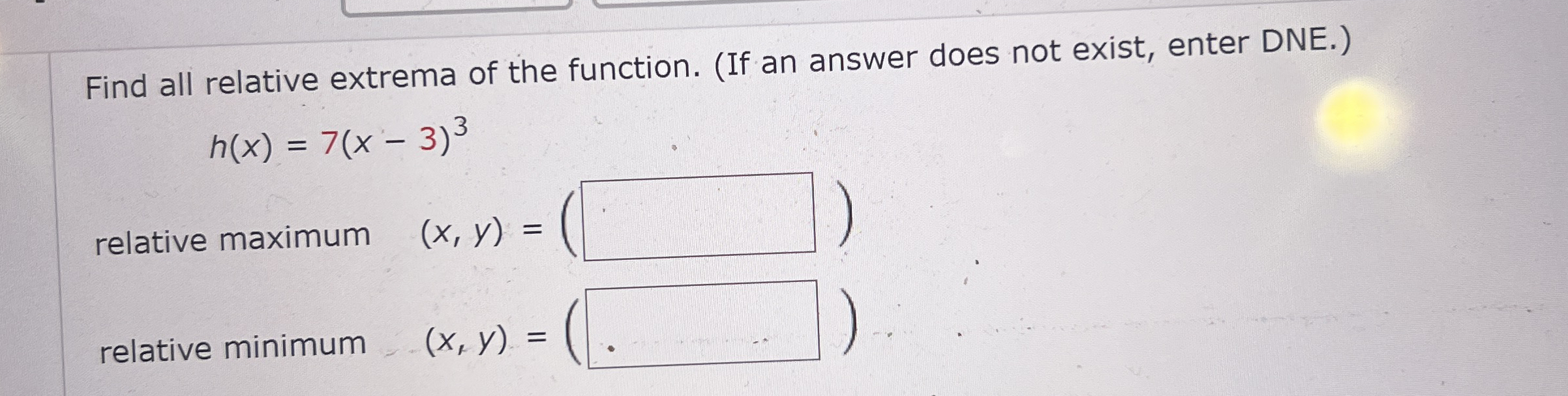 Solved Find All Relative Extrema Of The Function If An