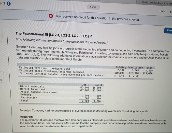 Solved er 20 Shelly Cashman Excel 2019 IM Saved Help S You | Chegg.com