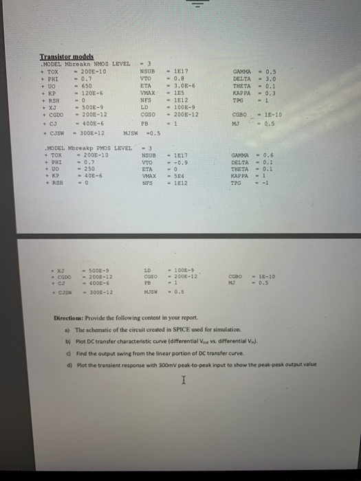 EE4313 Simulation assignment #3 Due on Nov 20 | Chegg.com