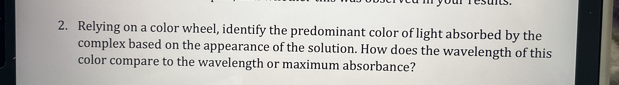 Solved Relying on a color wheel, identify the predominant | Chegg.com