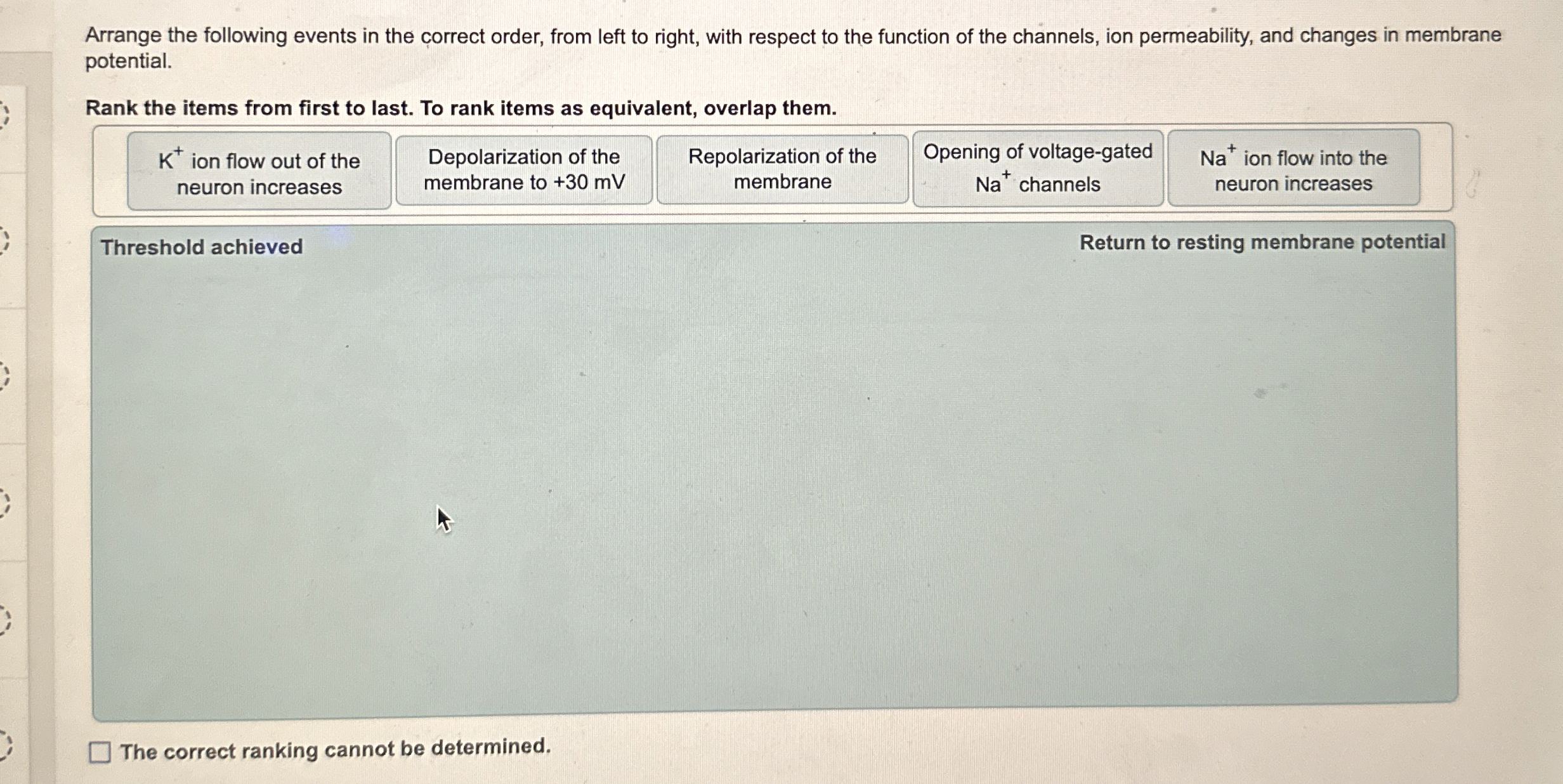 Solved Arrange the following events in the correct order, | Chegg.com