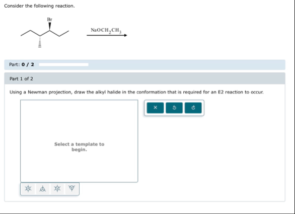[Solved]: Consider the following reaction. ->NaOCH_(2)CH_