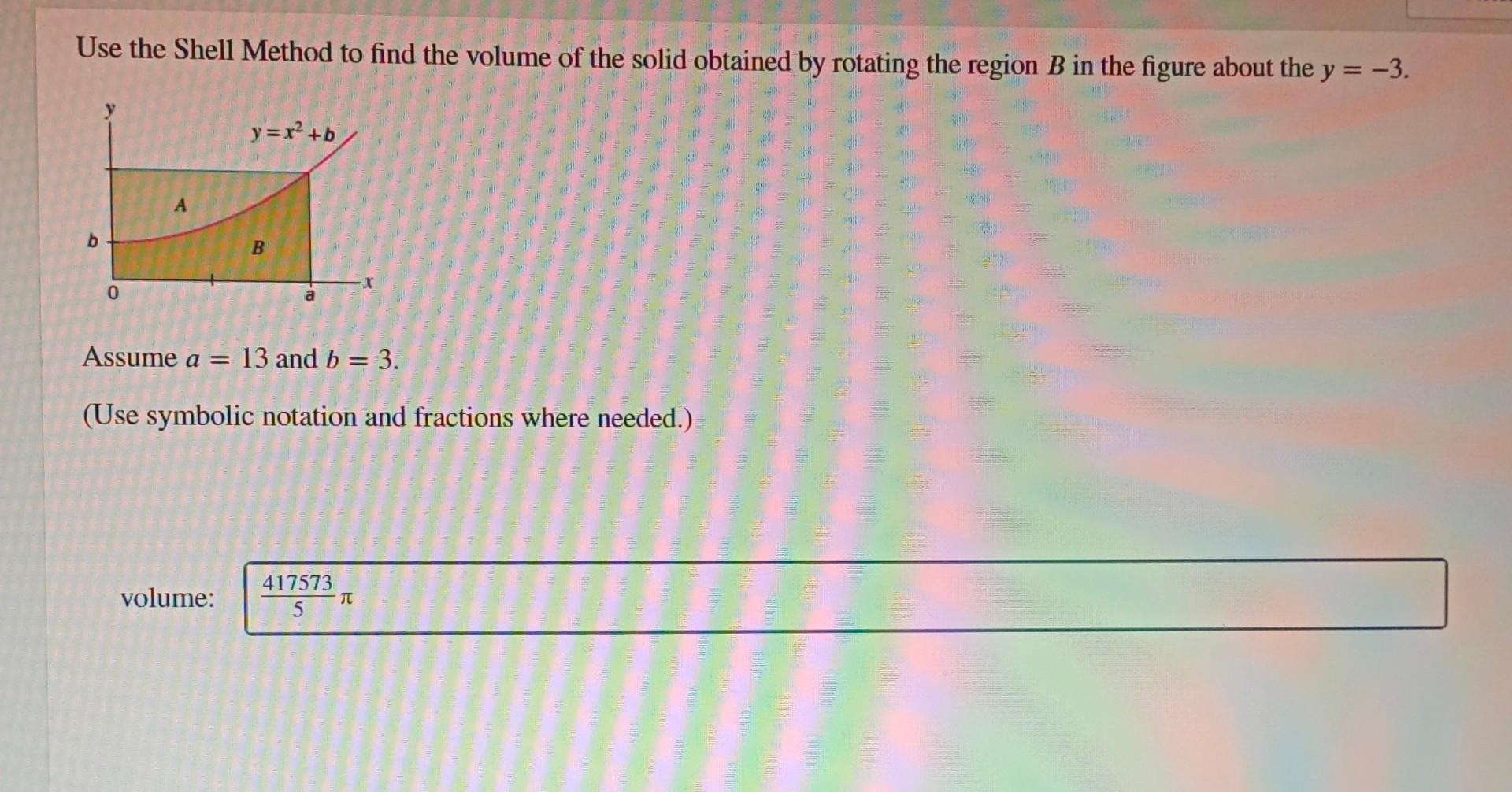 Solved Use the Shell Method to find the volume of the solid | Chegg.com