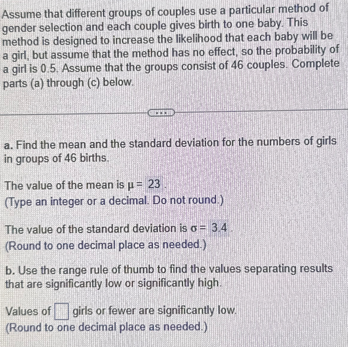 Solved Assume that different groups of couples use a | Chegg.com
