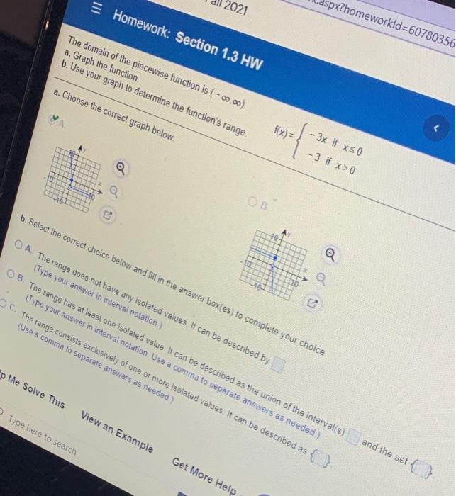 Solved 2021 spx?homeworkld=60780356 Homework: Section 1.3 HW | Chegg.com