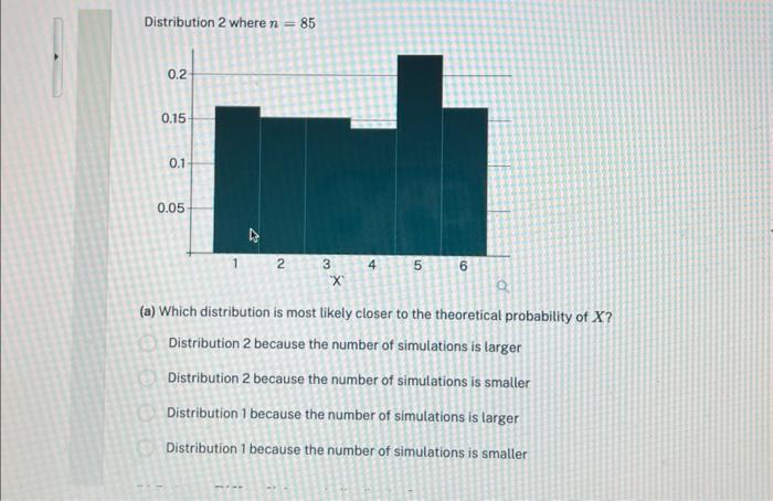 Solved Two probability distributions showing the P(X) for a | Chegg.com