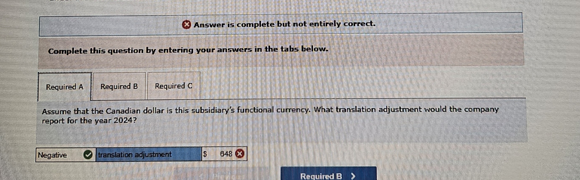 [Solved]: Stiton Company (a U.S.-based company) has a subsid