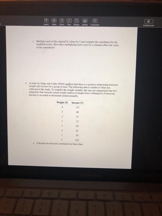 Solved Insert Table Chart Text Shape 60 Collabora Media | Chegg.com